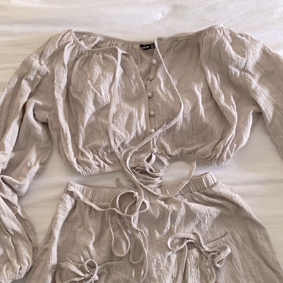 Shorts | Nwt Gray Matching Co Ord Set | Poshmark